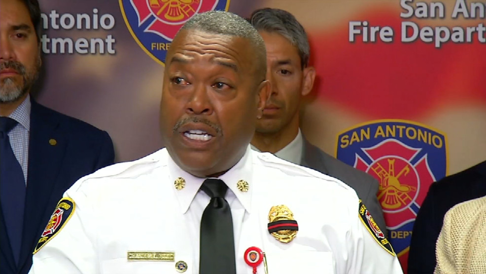 San Antonio Fire Department Chief Charles Hood named Fire Chief of the ...