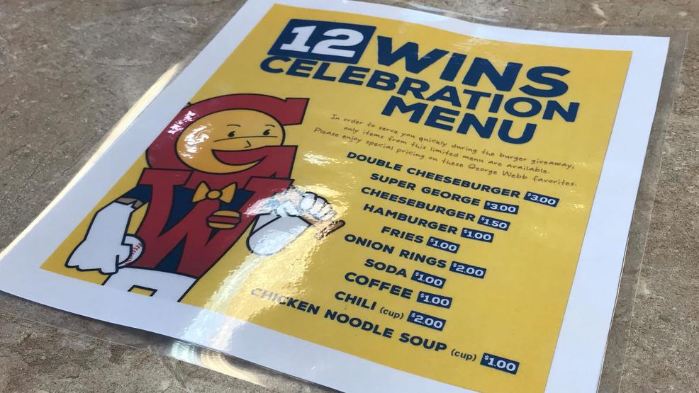 George Webb Restaurants give away free burgers following Brewers ...