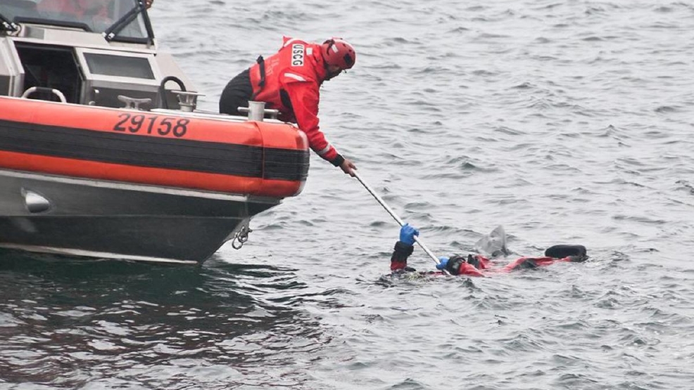 Coast Guard rescues 'diver in distress' in Tillamook Bay | KATU