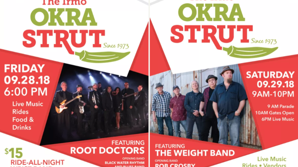 The 45th annual Okra Strut kicks off in Irmo this weekend | WACH