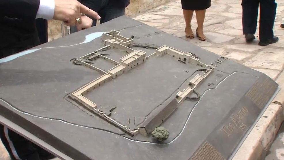 Bronze models of the new Alamo unveiled | WOAI