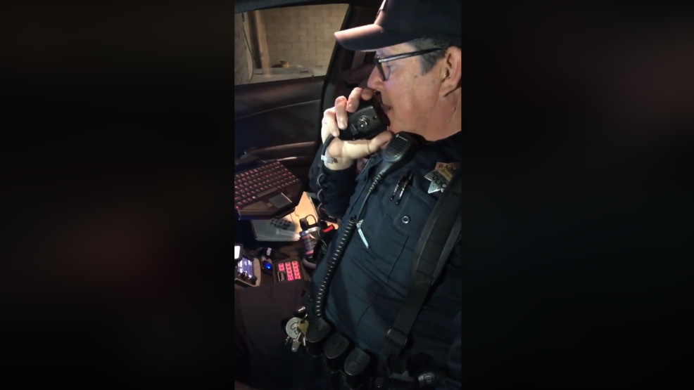 VIDEO: Hanford Police Officer signs off for the last time before ...